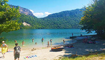 3-star Chancia campsite in the Jura - Camping in Bourgogne-Franche-Comté